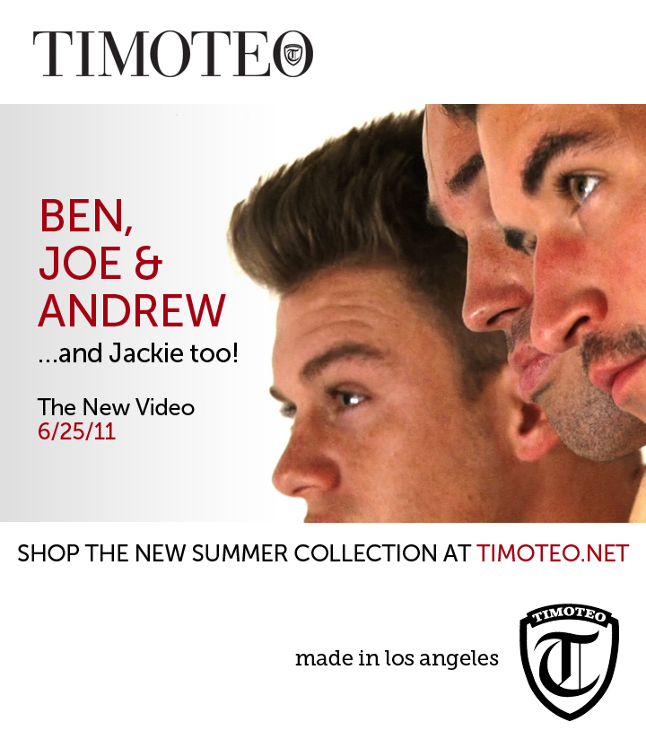 Good things come in 3 at Timoteo – Underwear News Briefs