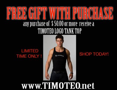 Timoteo – Free Gift With Purchase – Underwear News Briefs